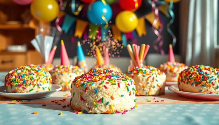 Easy DIY Sprinkle Bomb Cakes for Children's Parties